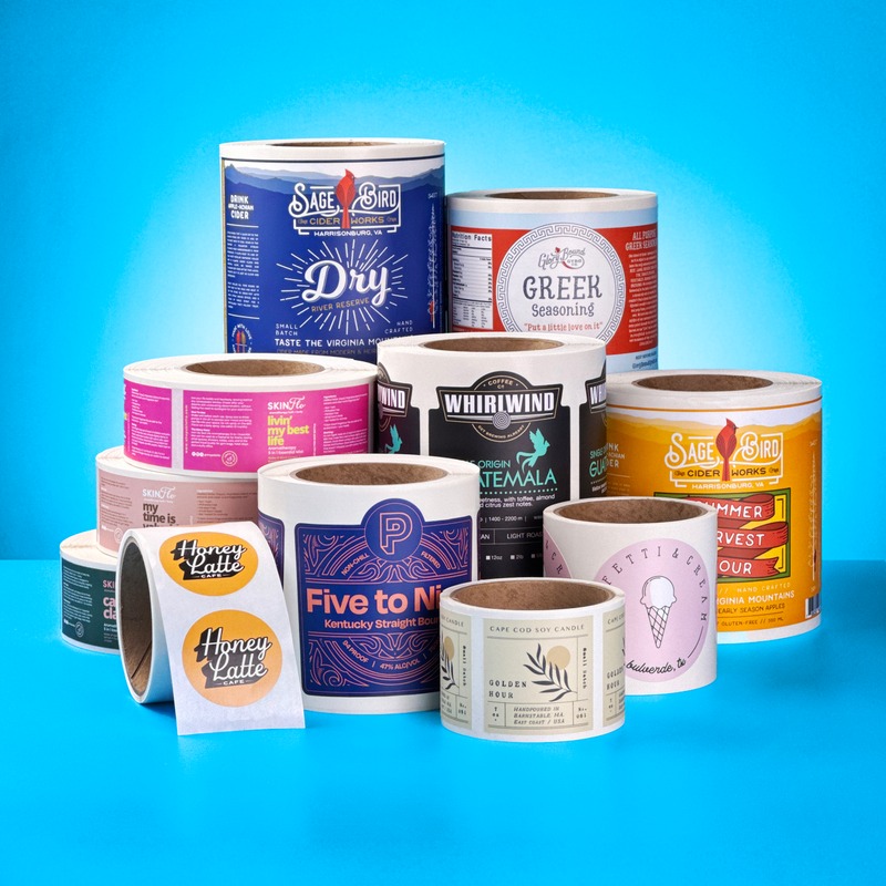 Custom Matte Labels - Free Shipping | PosterNerd